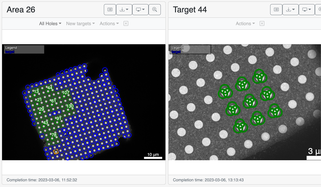 Multishot per hole - SmartScope