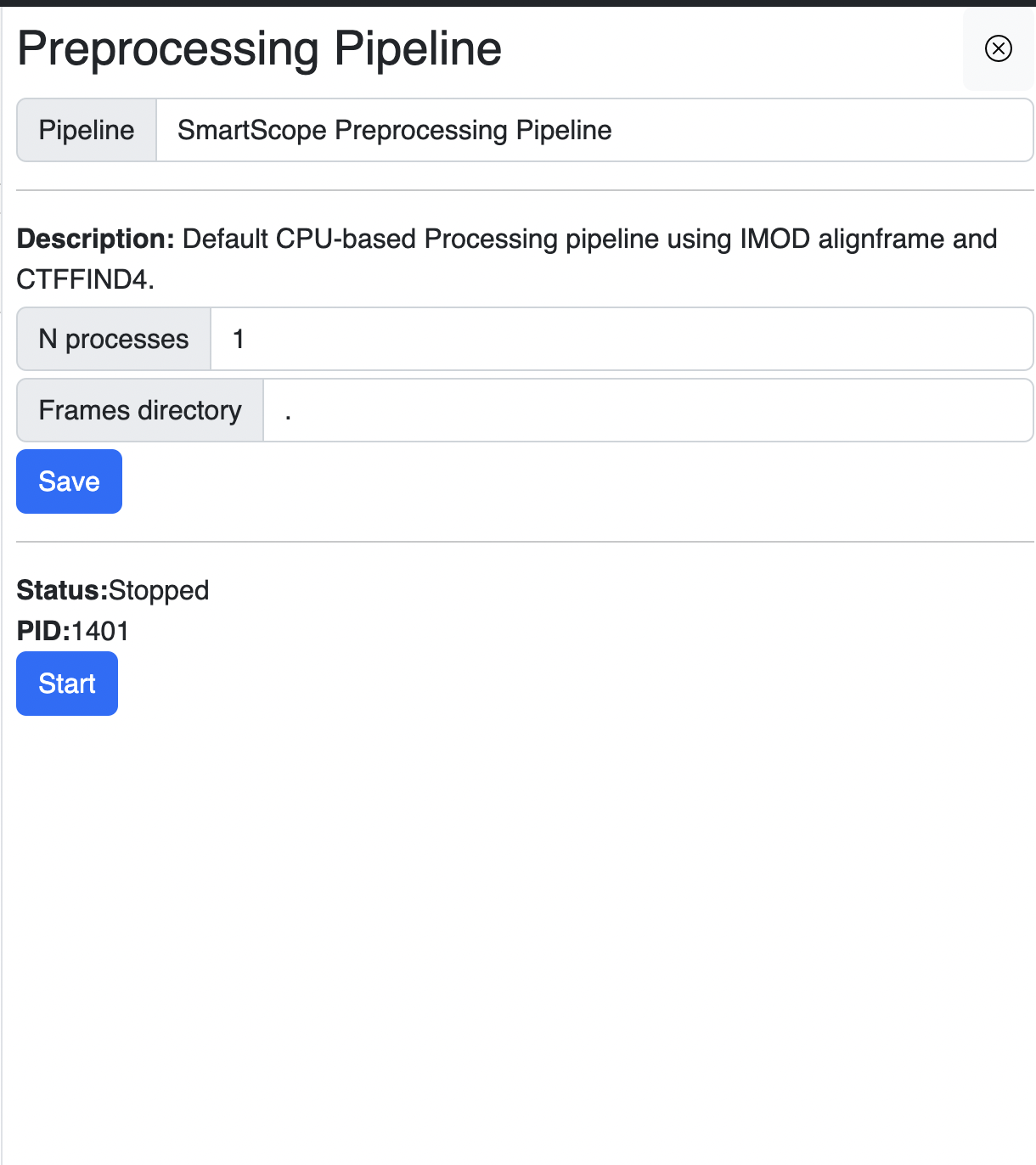 Preprocessing Pipeline - SmartScope